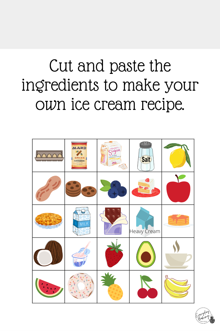 More Ice Cream, Please! {FREE Printable} – Everyday Baking with Kids