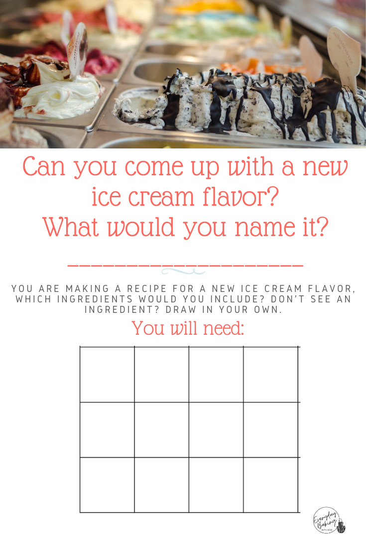 More Ice Cream, Please! {FREE Printable} – Everyday Baking with Kids